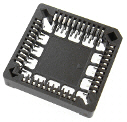 44 pin PLCC IC Socket SMD: Phoenix Enterprises -PE- Connectors IC ...