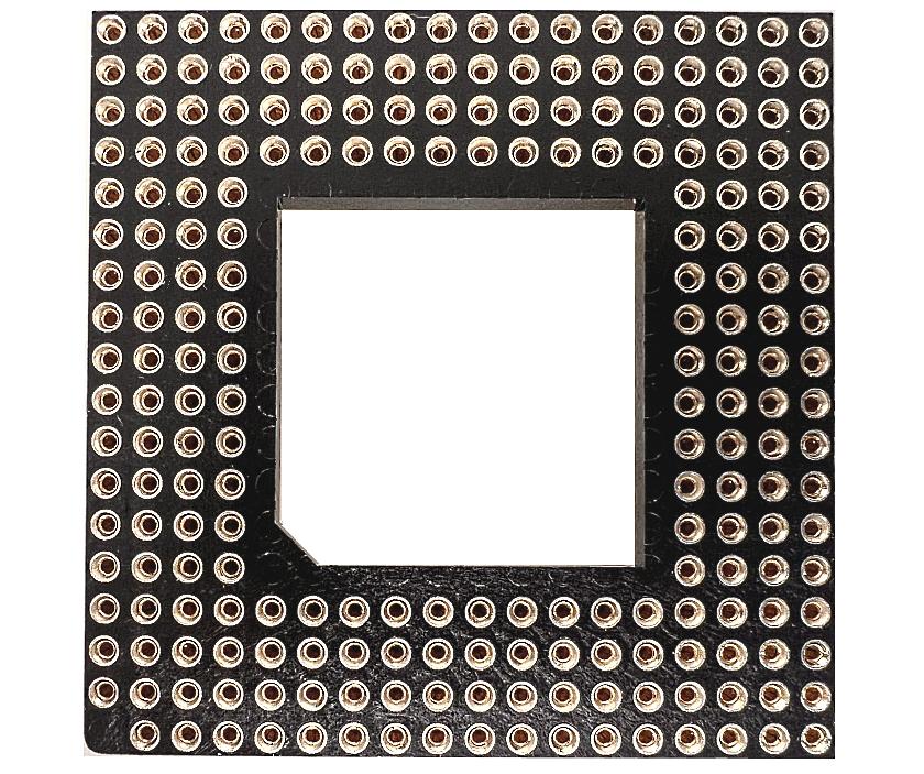 223 pin 18x18 PGA Socket .170" tail length: Phoenix Enterprises -PE ...