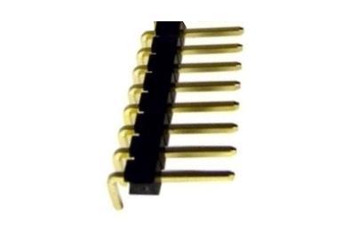 1x 8 pin Snap Header .1"sp R/A LP: Phoenix Enterprises -PE- Connectors ...