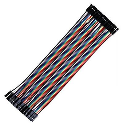 Jumper Wires Ribbon F-F 40p 8": Phoenix Enterprises -PE- Connectors IC ...
