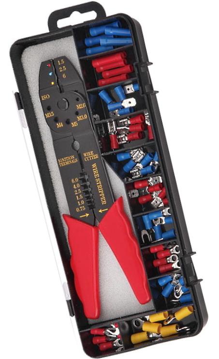 Insulated Terminals 65pcs & Tool Kit: Phoenix Enterprises -PE ...