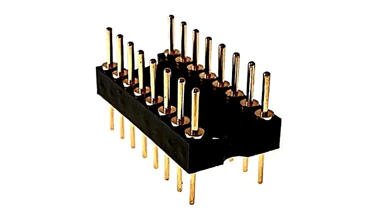 16 pin DIP Machined Header: Phoenix Enterprises -PE- Connectors IC ...