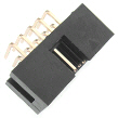 10 pin Box Header .1"sp R/A: Phoenix Enterprises -PE- Connectors IC ...