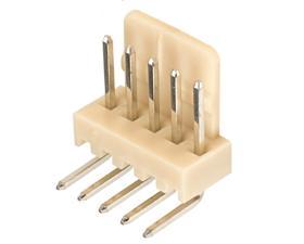 5 pin Lock Header .1"sp R/A: Phoenix Enterprises -PE- Connectors IC ...